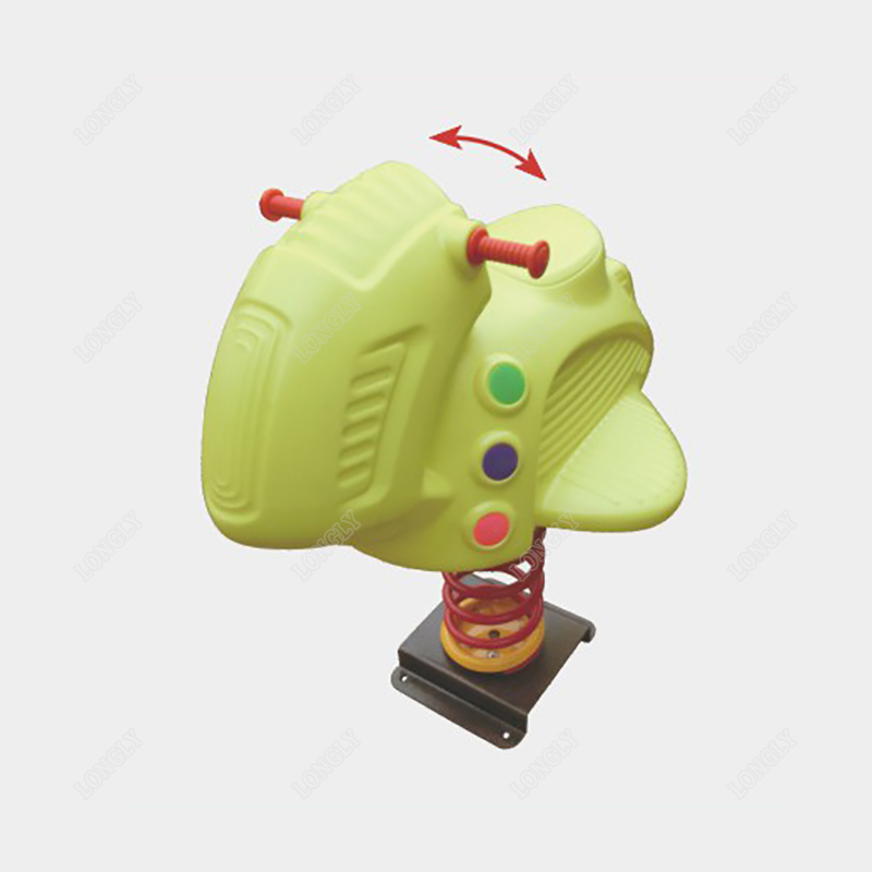 Kingdergarten outdoor playground set rocking horse toy for sale ...